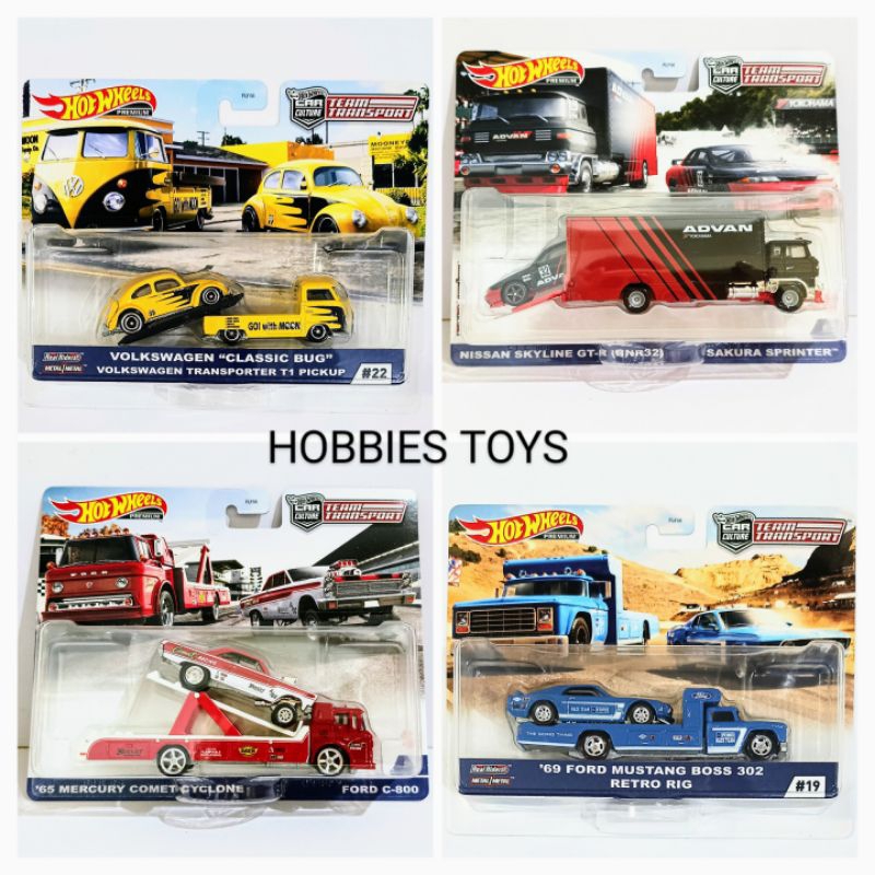 Jual Hot Wheels Premium Team Transport ORI Mattel | Shopee Indonesia