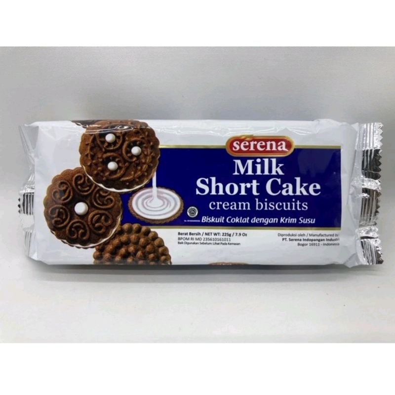 Jual SERENA MILK SHORT CAKE CREAM BISCUIT | Shopee Indonesia