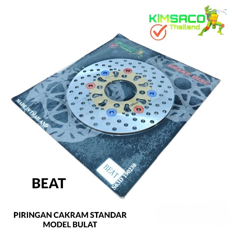 Jual disc piringan cakram depan mio-beat-xeon-scopy-x ride-vario 150 ...