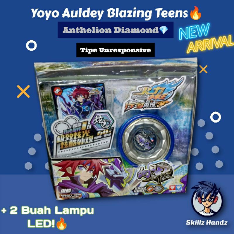 Jual Yoyo Auldey Blazing Teens Anthelion Diamond (Unresponsive ...