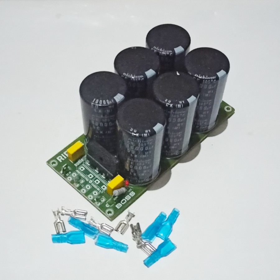 Jual KIT PSU 6 Elco 10000uF 50v Nichicon Hitam Plus SKUN PCB | Shopee ...