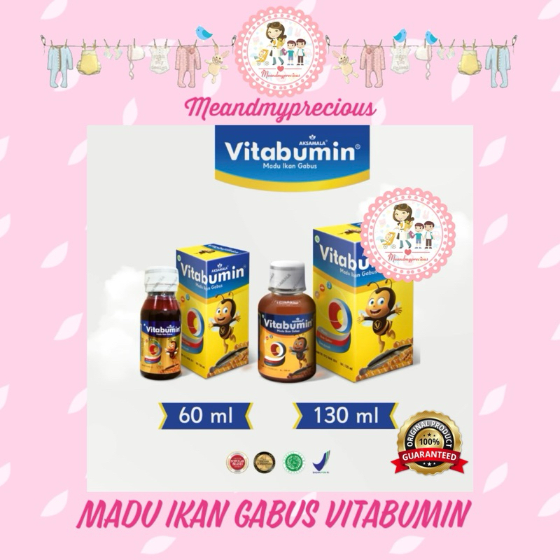 Jual MMP - Vitabumin Madu Albumin Ikan Gabus / Madu Anak Vitabumin 60ml / 130ml membantu anak ...