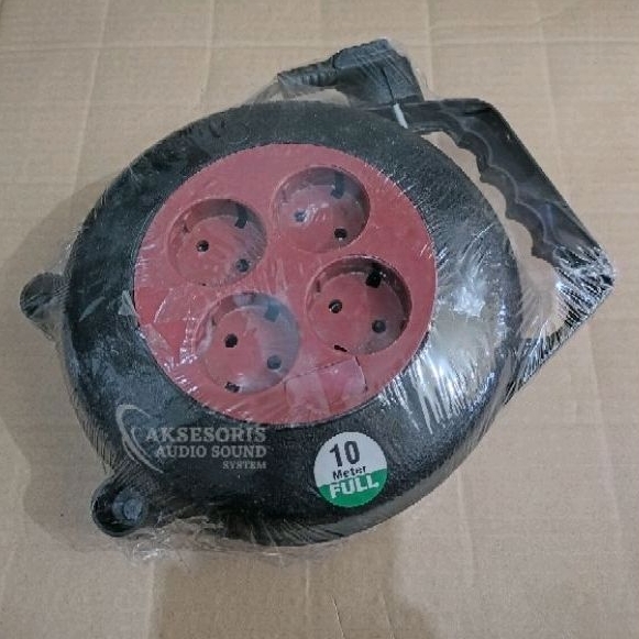 Jual Kabel Roll / Gulungan Box Stopkontak isi 4 10 Meter Merek Centro ...