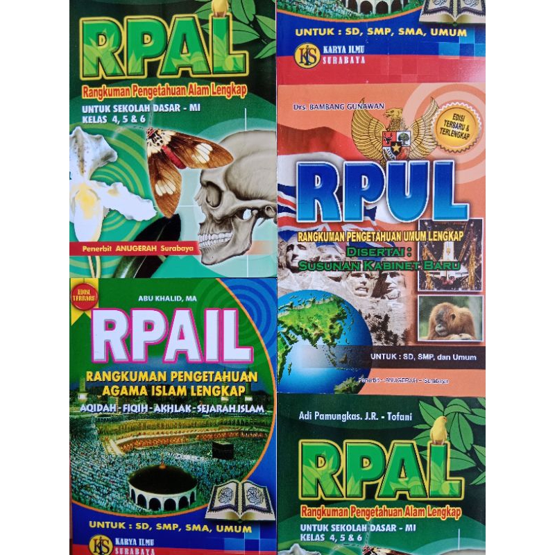 Jual Buku Penunjang RPAL RPUL dan RPAIL | Shopee Indonesia