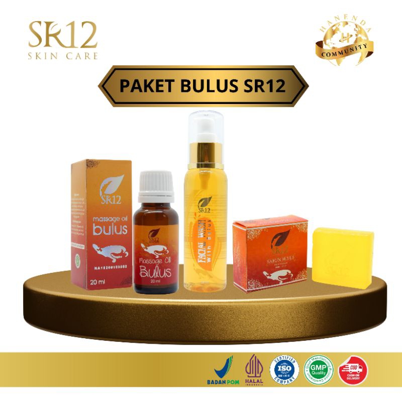 Jual paket bulus sr12 / minyak bulus / cuci muka / facial wash | Shopee ...