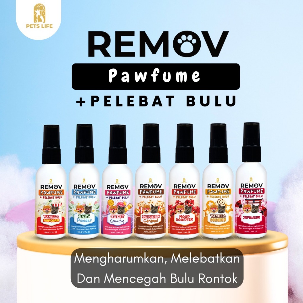 Jual Remov Pawfume 60ml - Parfum Kucing Anjing Hewan | Shopee Indonesia