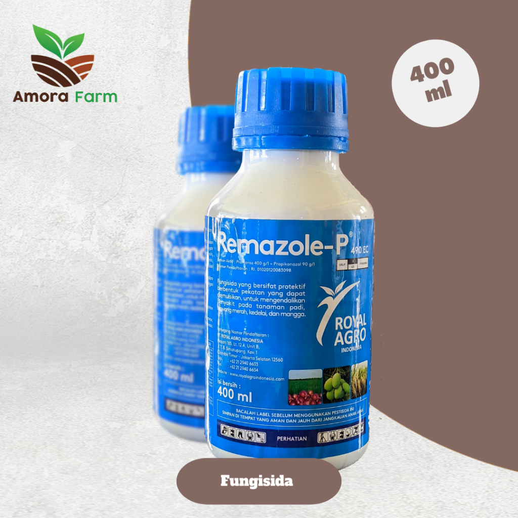 Jual Fungisida REMAZOLE-P 490 EC Kemasan 400ml Royal Agro Indonesia ...