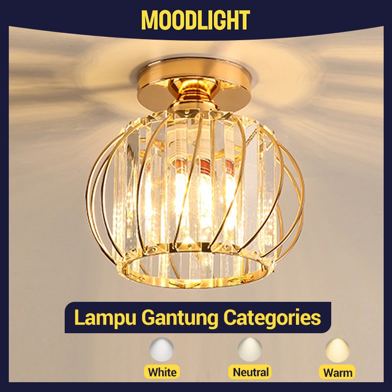 Jual Lampu Plafon kristal Lampu Ceiling Minimalis Lampu Langit-langit ...