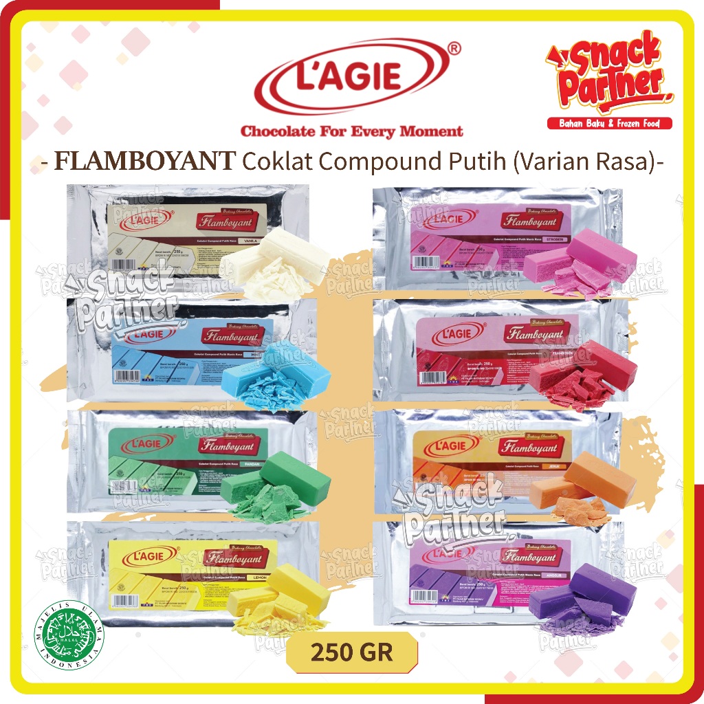 Jual LAGIE FLAMBOYANT Compound 250 GR - L'AGIE Flamboyan Sweet White ...