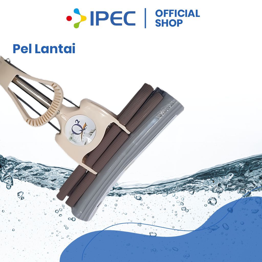 Jual Terbaru Alat Pel Lantai Karet Set Tarik Peras Pembersih Spons ...