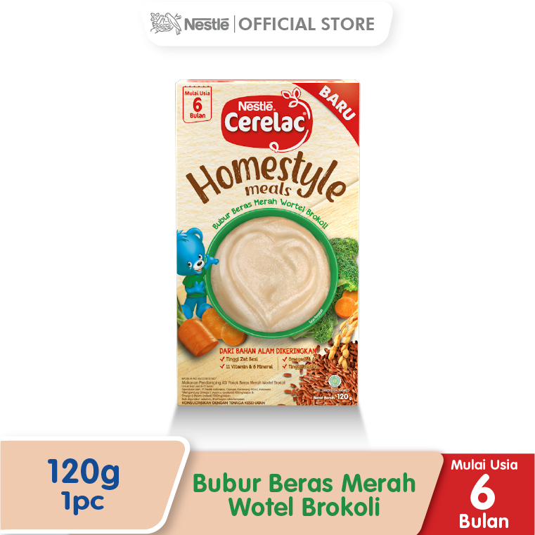 Jual Nestle Cerelac Homestyle Meals 120g Soya - READY MANADO | Shopee ...