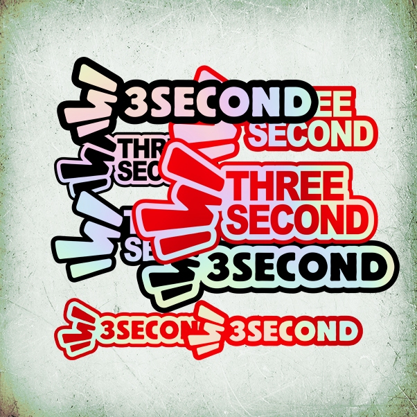 Jual STICKER HOLOGRAM LOGO BRAND 3SECOND (THREE SECOND) | Shopee Indonesia