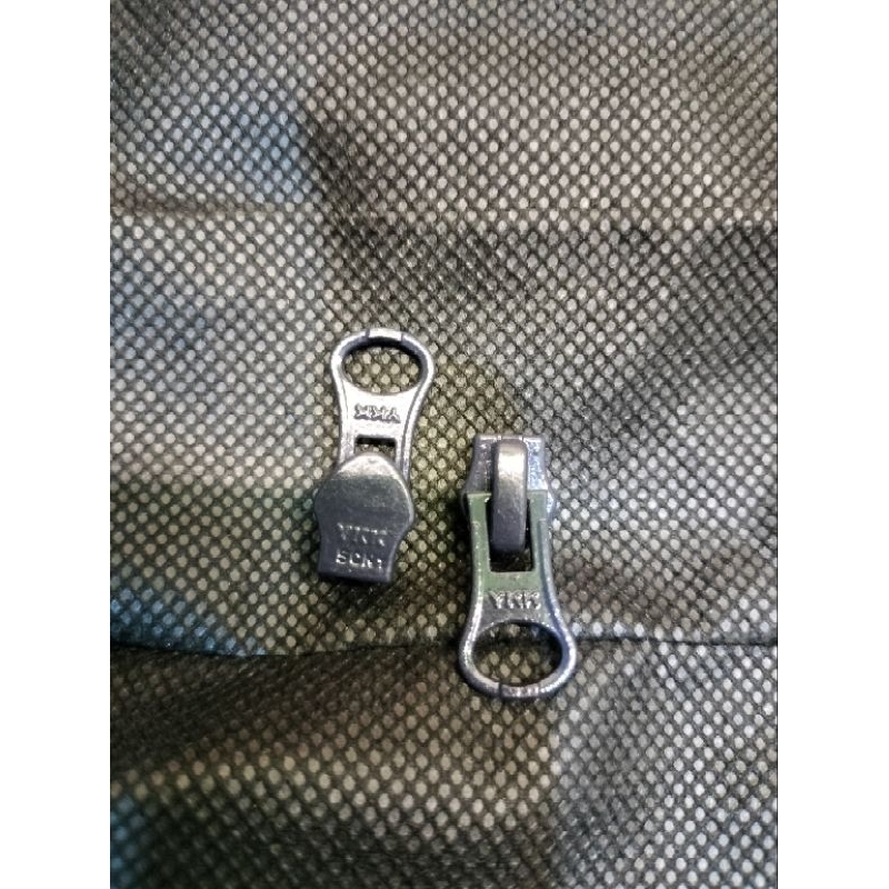Jual kepala resleting/kepala zipper warna navy ykk no5 model normal ...