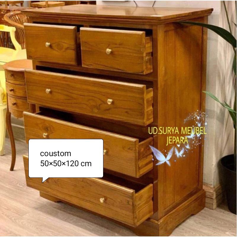 Jual Nakas lemari kecil kabinet almari bahan kayu jati | Shopee Indonesia