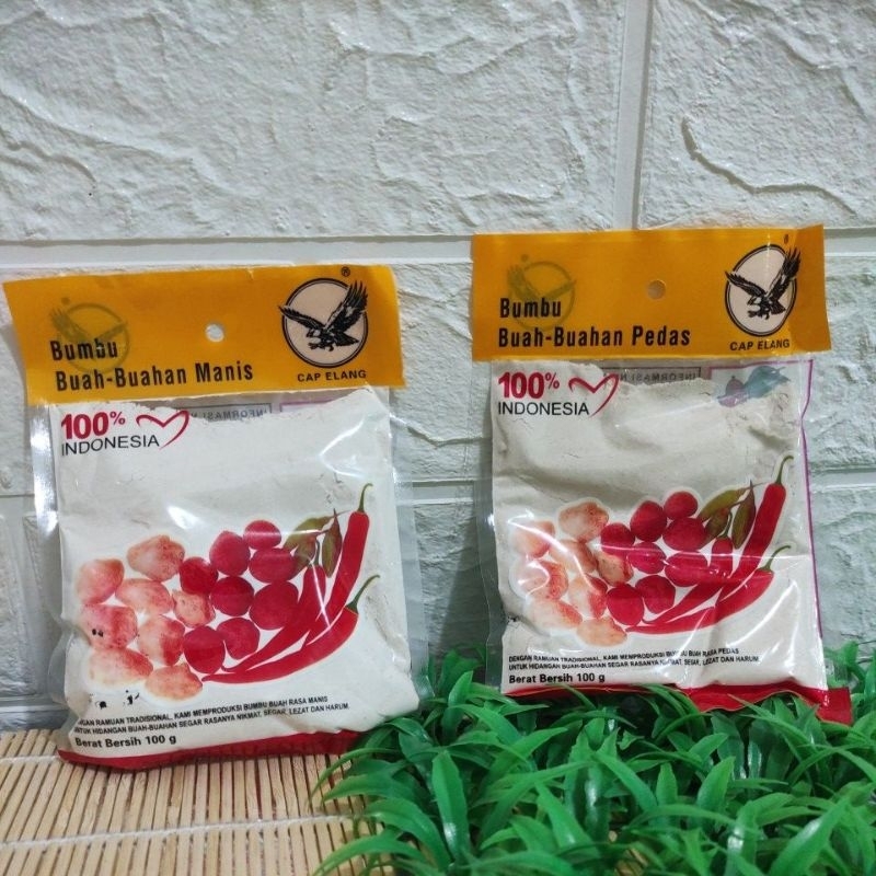 Jual Bumbu Buah Garam Rujak Kiamboy Manis Pedas 100g | Shopee Indonesia