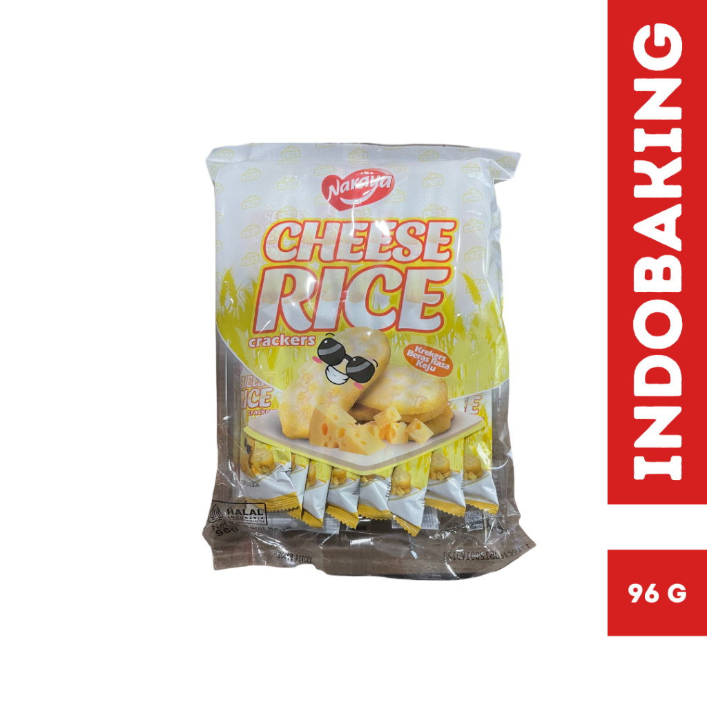 Jual Naraya Cheese Rice Crackers 96g isi 16 pcs | Shopee Indonesia