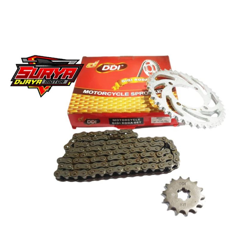 Jual GEARSET GIRSET CHAIN KIT GEAR GIR SET FIZR F1ZR F1 ZR F1ZR PNP ...