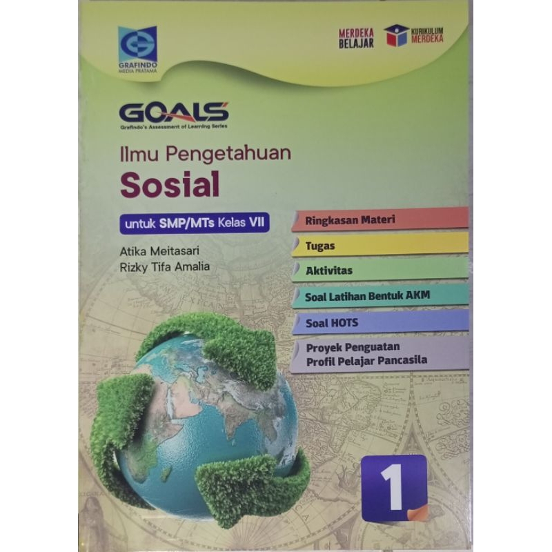 Jual GOALS IPS SMP/MTs 7 Kurikulum Merdeka(KurMer) Grafindo Media ...