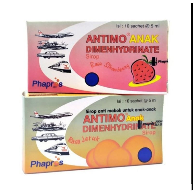 Jual Antimo Anak Rasa Jeruk Dan Strawberry Box isi 10 sachet ( obat ...