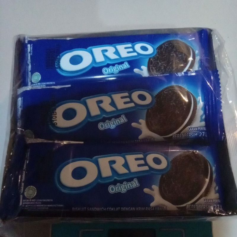 Jual Oreo sachet isi 12 VANILA (1 sachet isi 3 keping) | Shopee Indonesia