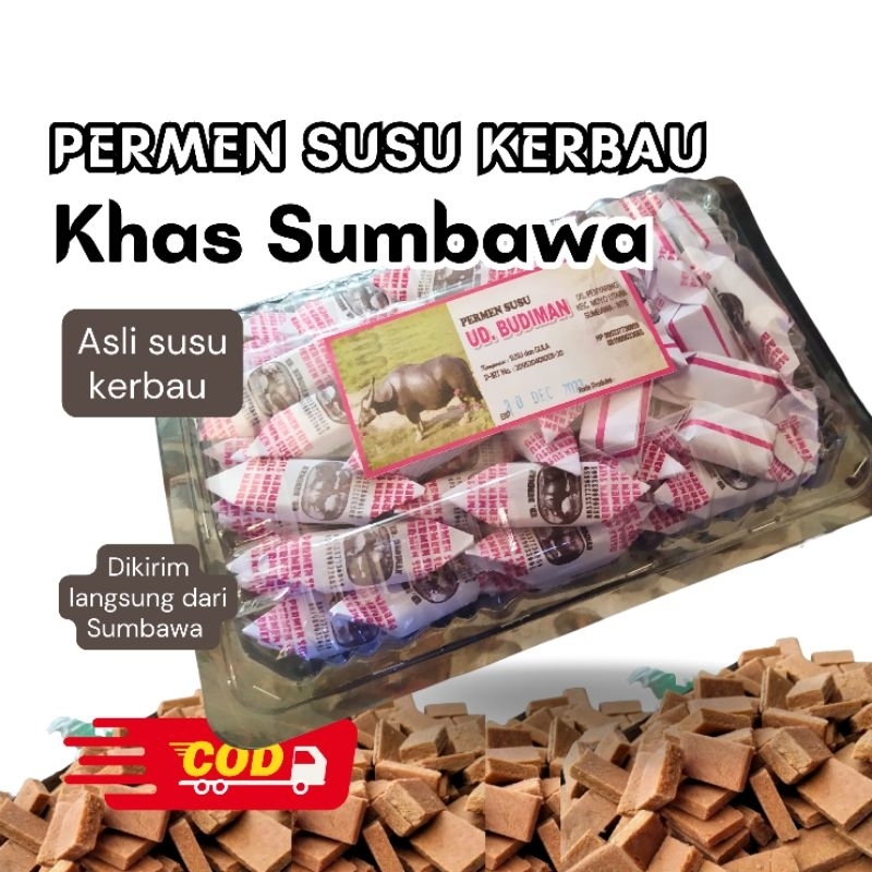 Jual Permen Susu Kerbau Khas Sumbawa 375 gram | Shopee Indonesia
