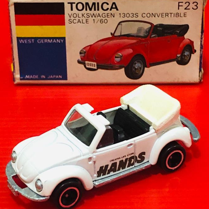 Jual Tomica F23 Volkswagen 1303S Convertible Tokyu Hands | Shopee Indonesia