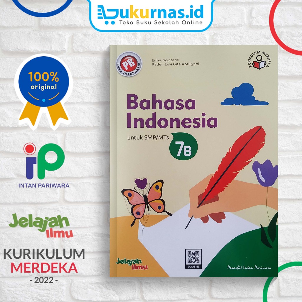 Jual Buku PR Interaktif Bahasa Indonesia SMP Kelas 7 Semester 2 - Kurikulum Merdeka Kurmer Intan ...