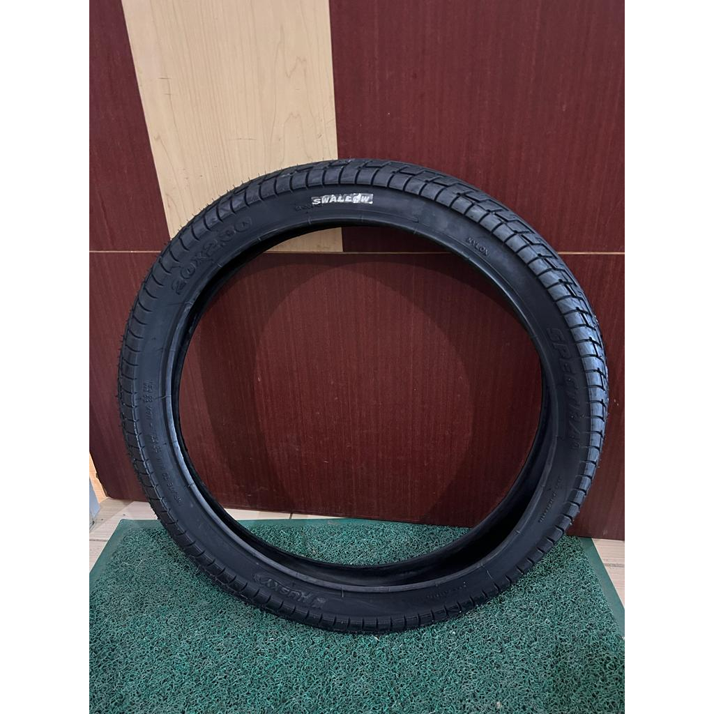 Jual BAN LUAR SEPEDA BMX UKURAN 20 X 230 / 20X2.30 SWALLOW HITAM SPECTRA | Shopee Indonesia