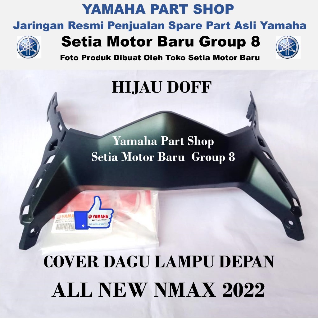 Jual Dagu Cover Lampu Depan Hijau Doff All New Nmax N Max Asli Yamaha ...