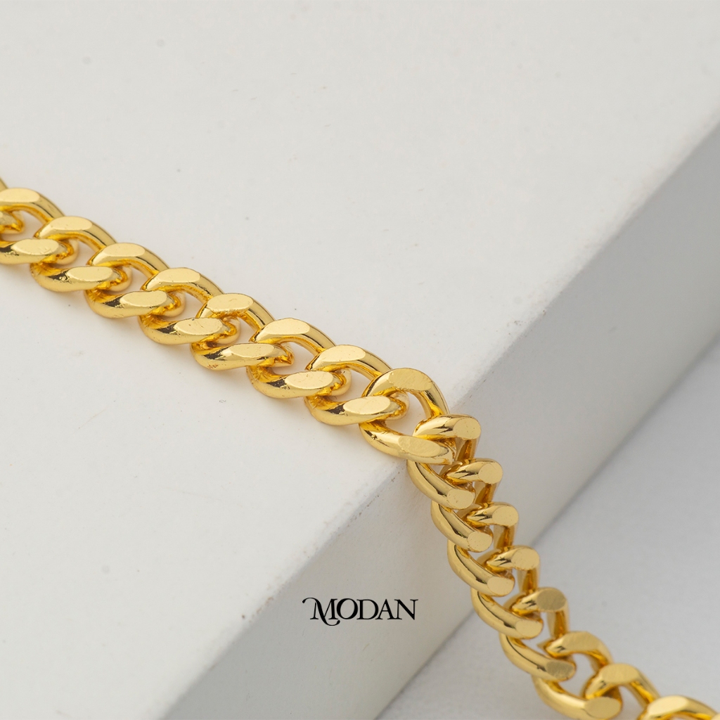 Jual MODAN SUPPLIES - Premium Gold Filled Cuban Curb Unfinished Chain ...