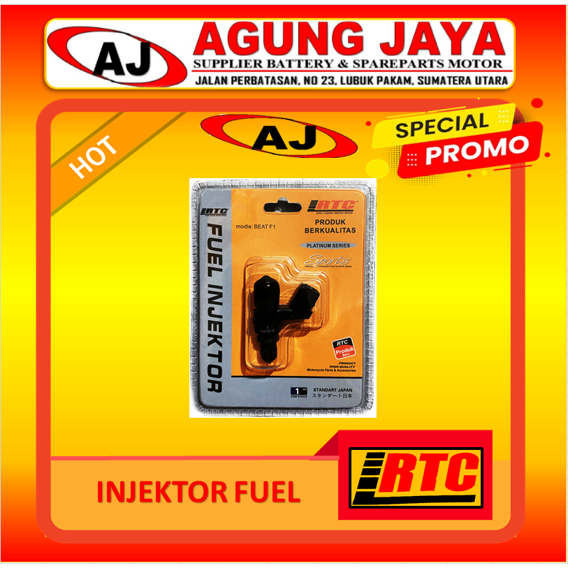 Jual INJEKTOR FUEL INJEKSI PLATINUM MEREK RTC | Shopee Indonesia
