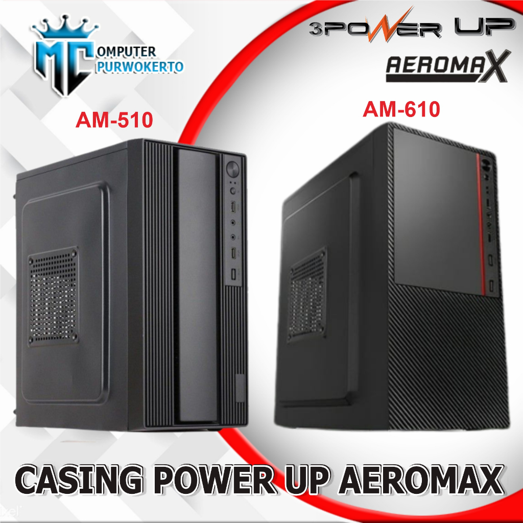 Jual Casing PC 3Power Up AEROMAX AM-10 / AM-511 / AM-550 / AM-610 ...