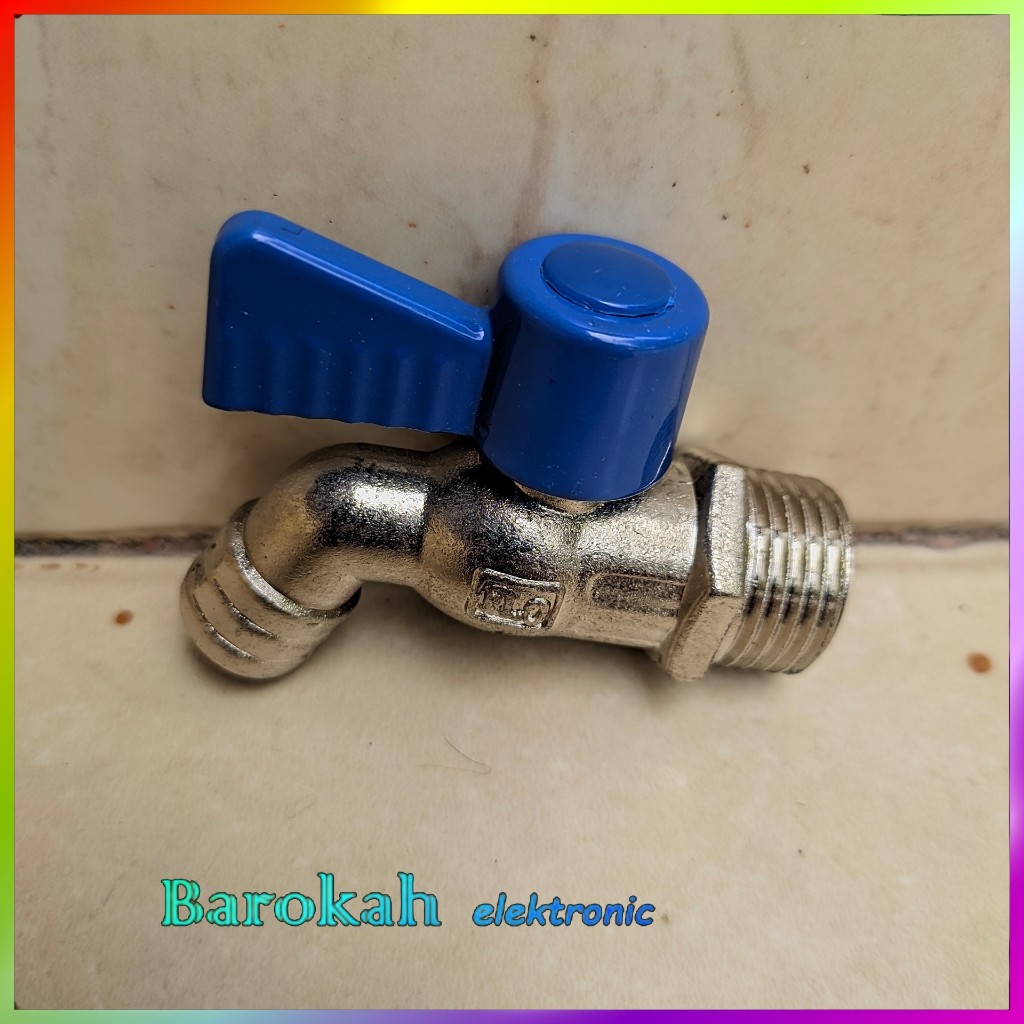 Jual Kran Air Tembok WBM FLO 1/2 Inch Keran Model Onda | Shopee Indonesia