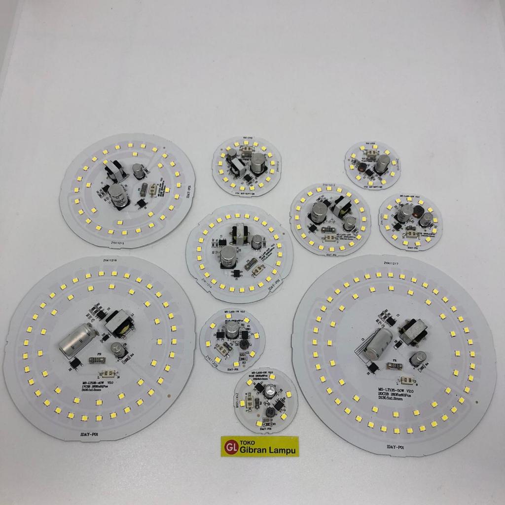 Jual PCB LED AC Kode MSL - Mata Lampu AC Langsung Listrik All Watt ...