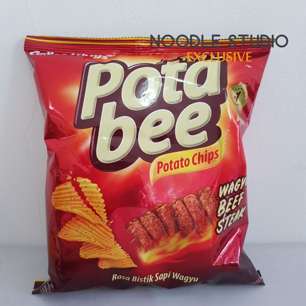 Jual Potabee Wagyu Beef Steak JAPAN 1st POTATO CHIPs | Shopee Indonesia