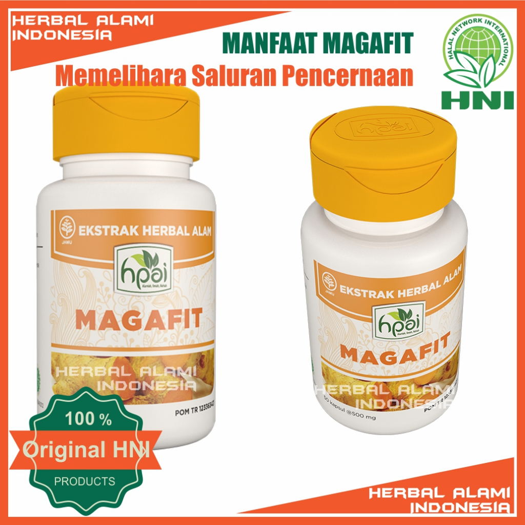 Jual Magafit HNI HPAI obat saluran pencernaan lambung | Shopee Indonesia