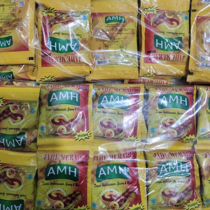 Jual Jahe Merah AMH 1Renceng 10sachet | Shopee Indonesia