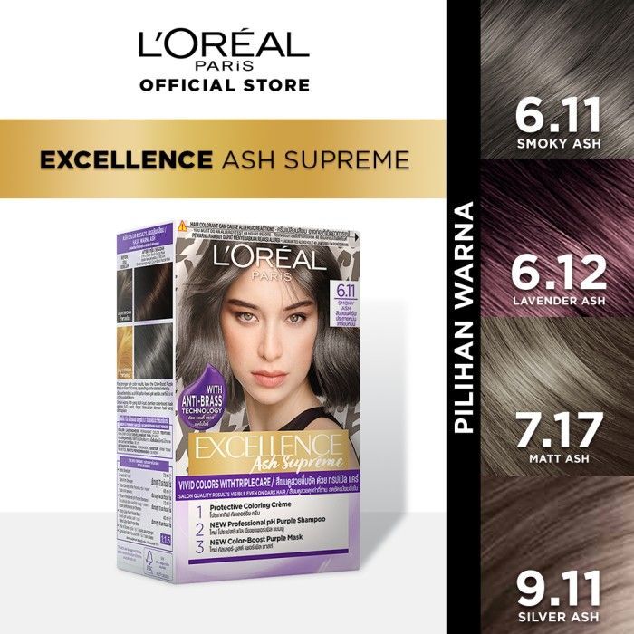 Jual L'Oreal Paris Excellence Fashion Sparkling Visible Hair Color ...