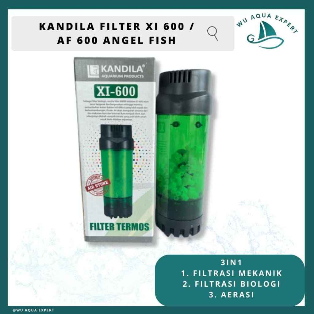 Jual KANDILA FILTER XI 600/ AF 600 Angel fish Media Filtrasi Biologis ...