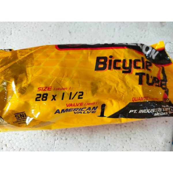 Jual BAN DALAM SEPEDA UKURAN 28X1 1/2 SWALLOW DELI TIRE 28 X 1 1/2 AV ...