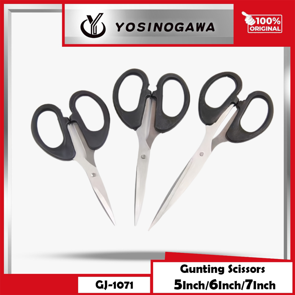 Jual YOSINOGAWA - CUCI GUDANG Scissors / Gunting Scissors 5Inch-6Inch-7Inch | Shopee Indonesia