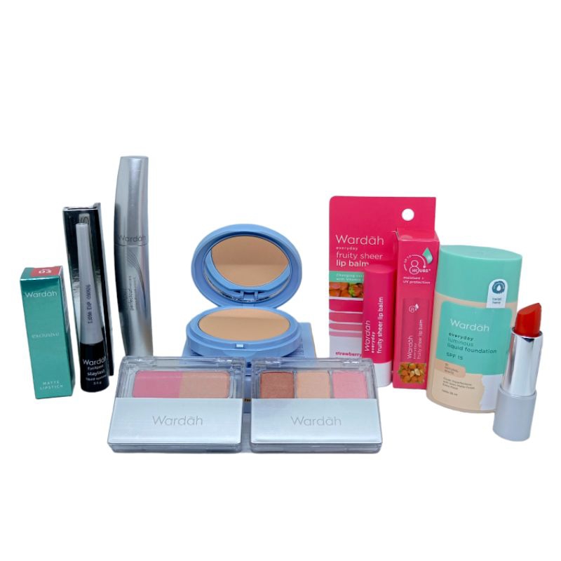 Jual Paket Wardah Make Up 8 Set/ Wardah paket make Up / Wardah original ...