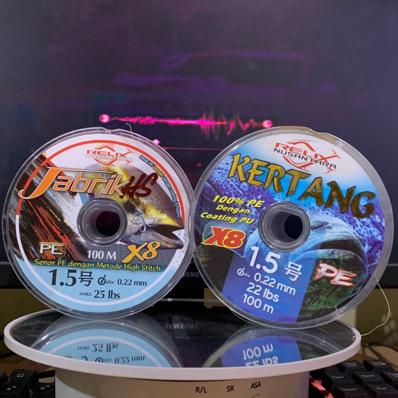Jual Senar Pe Relix Nusantara Series Jabrik/kertang/Ceking | Shopee Indonesia