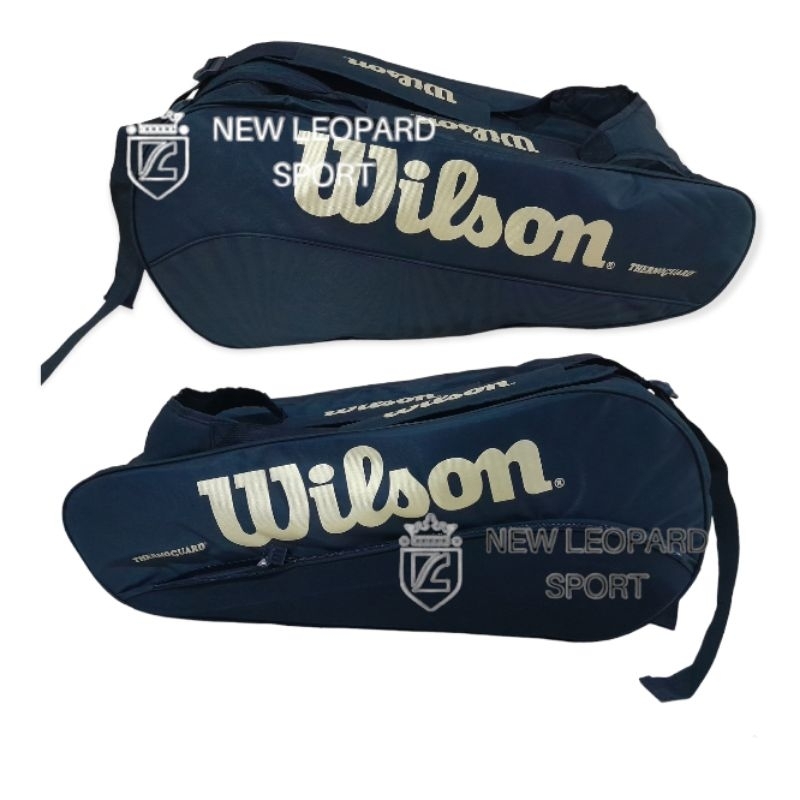 Jual Tas tenis wilson tour thermo WRZ 857609 black/black | Shopee Indonesia