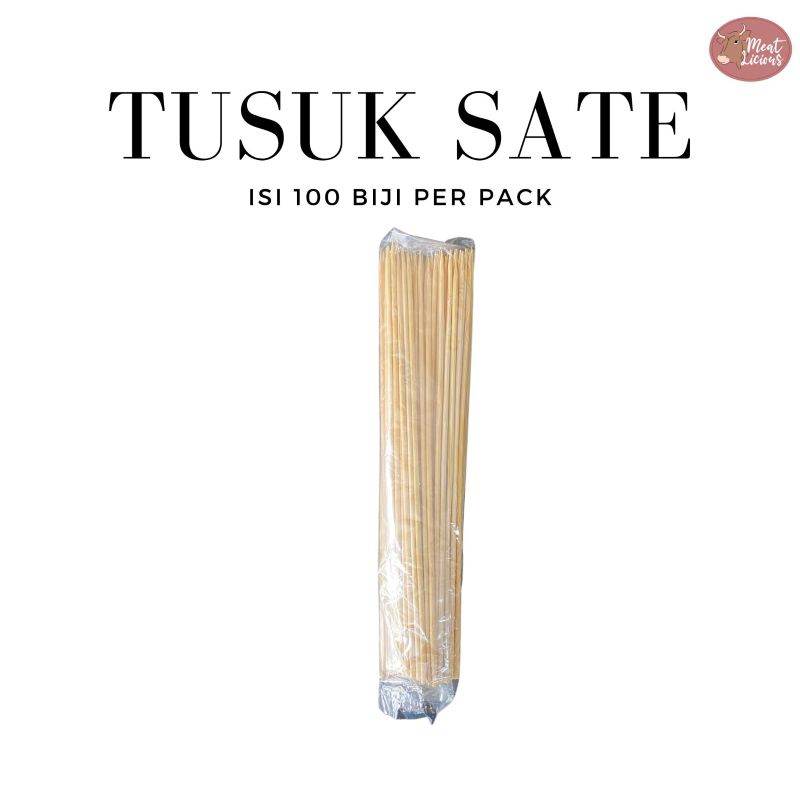 Jual LIDI TUSUK SATE ISI 100pcs (tusuk sate) | Shopee Indonesia