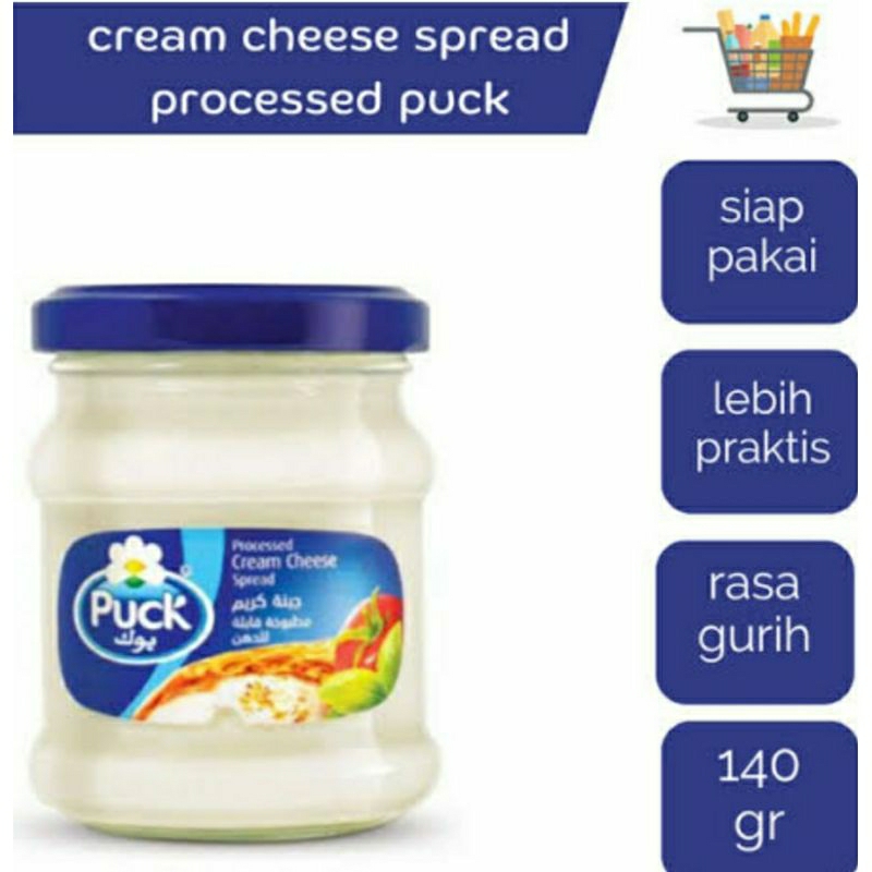 Jual cream cheese spread processed puck krim keju | Shopee Indonesia