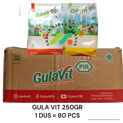 Jual GULA KRISTAL PUTIH DARI TEBU DENGAN VITAMIN A / GULA VIT 250GR PER ...