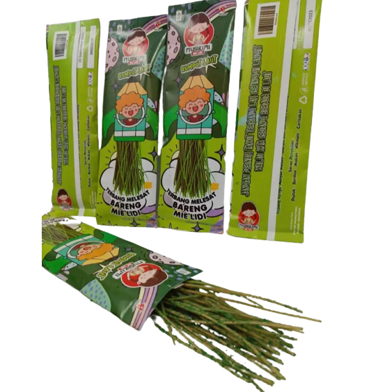 Jual Makaroni Jajanan Jadul Viral Rasa Rumput Laut ukuran 20 gram ...