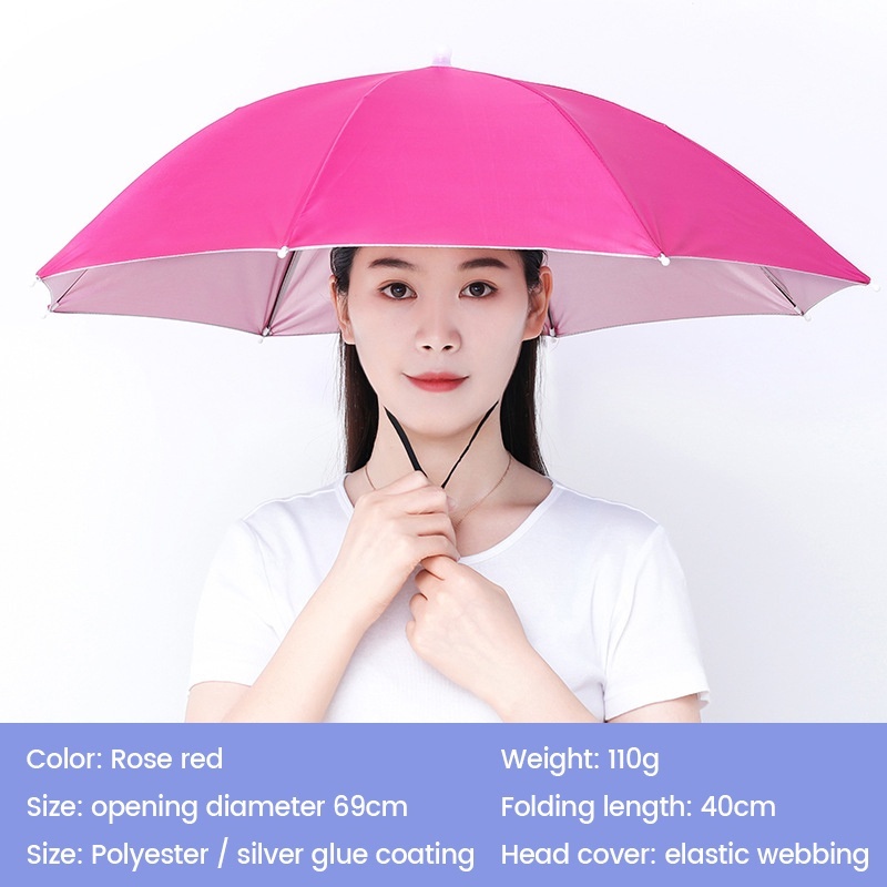 Jual Topi Payung Besar Diameter Outdoor Panas Matahari Anti UV 60 - 70 ...