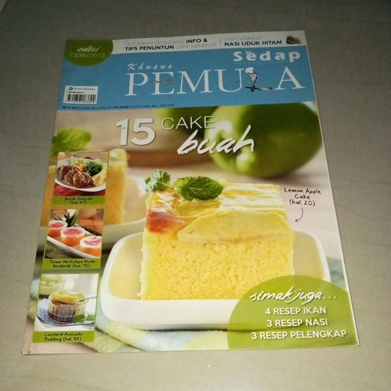 Jual Majalah Resep Masakan | Majalah Resep Makanan | Majalah Sedap ...